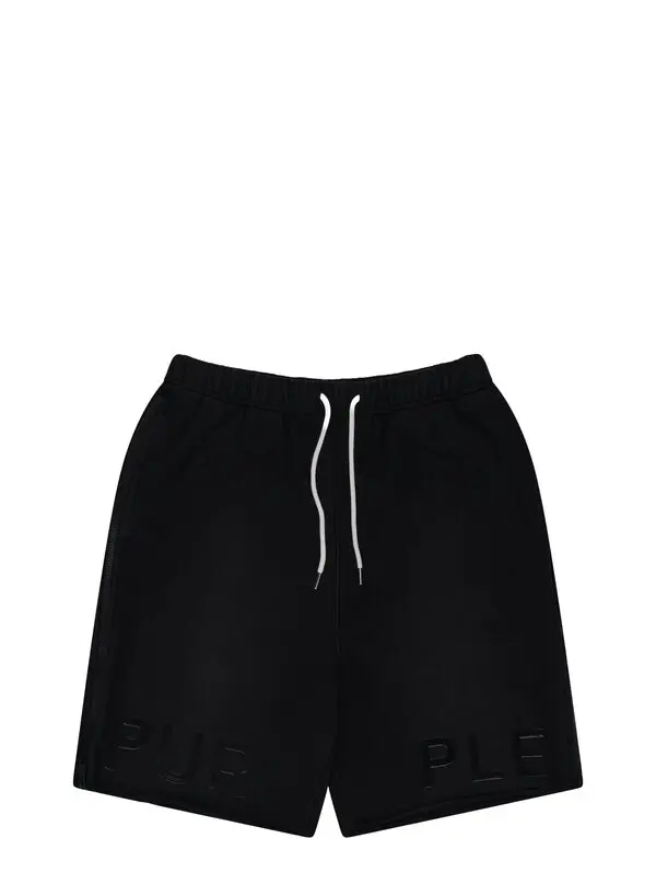 PURPLE BRAND Mwt Fleece Sweatshort - Black