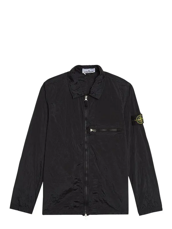 Stone Island Metal Overshirt - Black