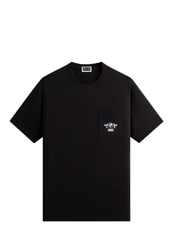 Kith For Bmw Csi 3.0 Schematic Pocket Tee - Black