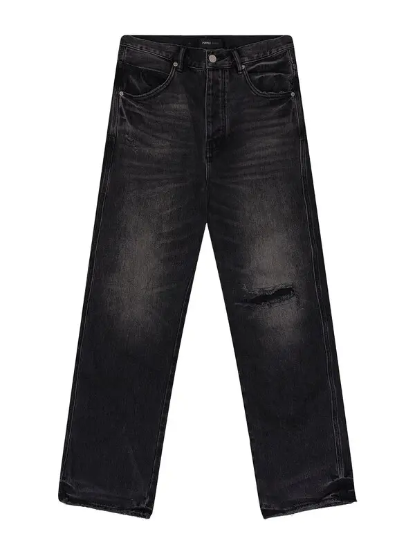 PURPLE BRAND Concorde Rip Repair - Black