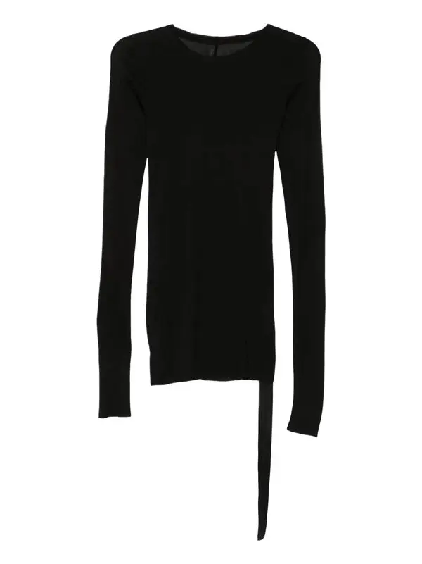 Rick Owens Basic Long-sleeve T-shirt - Black