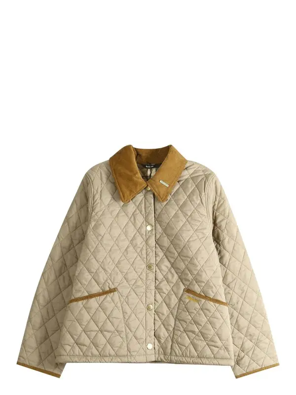 Barbour Annandale Quilted Jacket Light 'trench/birchwood - Tan