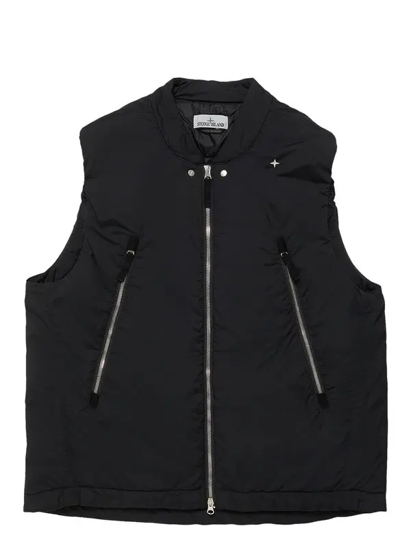 Stone Island Senza Maniche Jacket 'grey - Black