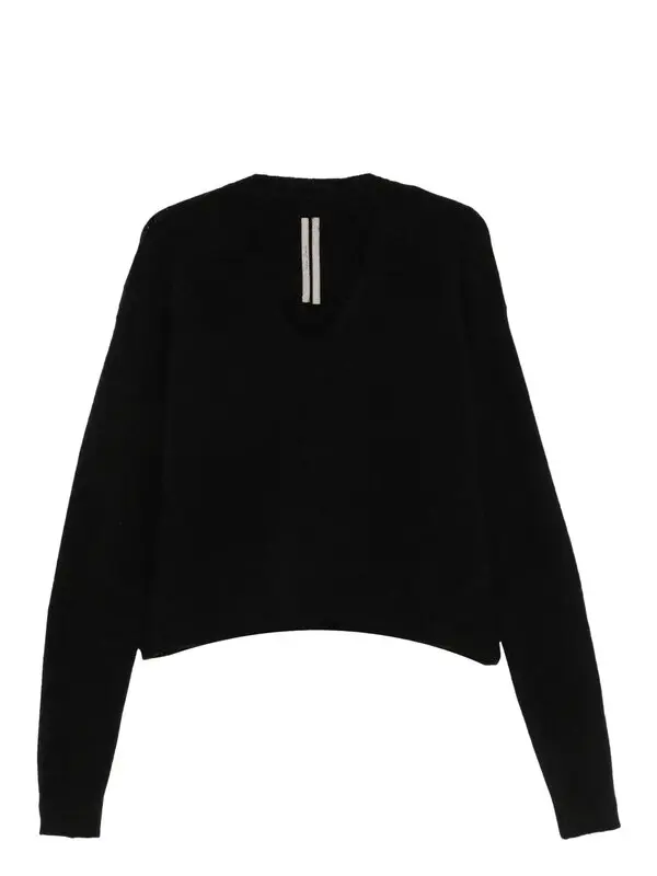 Rick Owens Tommy Neck Maglia - Black