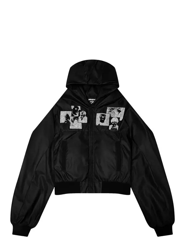 RIVINGTON ROI REBIS Mentalists Bomber - Black