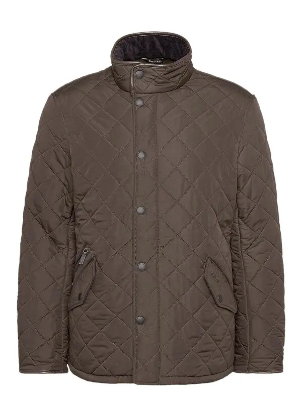 Barbour Powell Quilted Jacket 'olive - Green