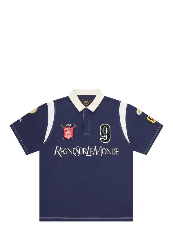 CORTEIZ Alpine Polo Shirt 'rslm Navy - Blue