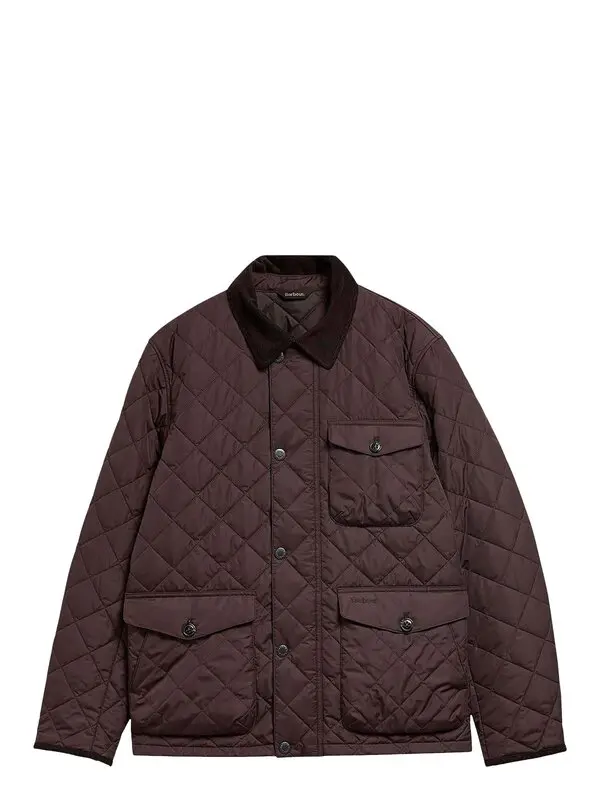Barbour Hornby Quilted Jacket Oak - Black