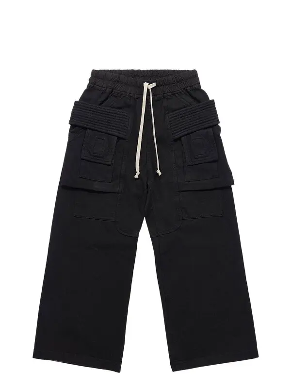 Rick Owens Creatch Cargo Pants - Black