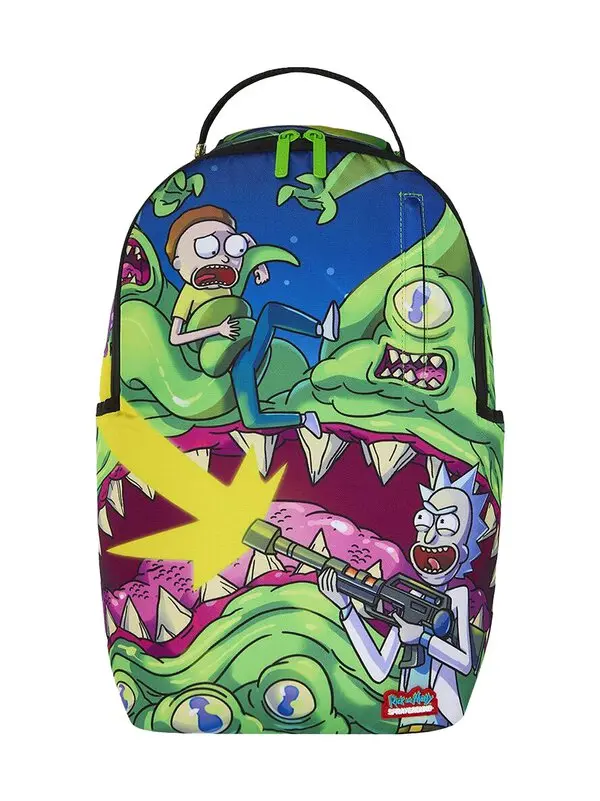 SPRAYGROUND Rick And Morty Mutant Hunters Backpack - Multicolor