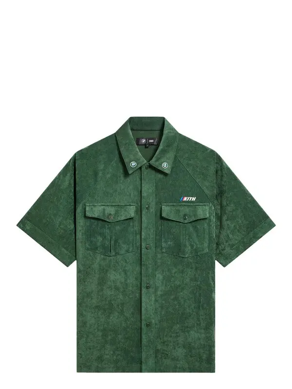 Kith For Bmw Henry Shirt 'vitality - Green