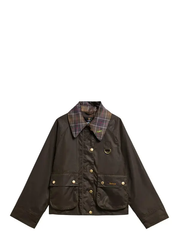 Barbour Icons Quilted Spey Wax 'olive/classic - Green