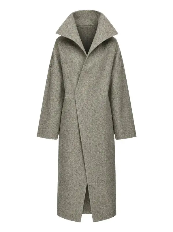 Rick Owens Dracucollar Belted Coat - Tan