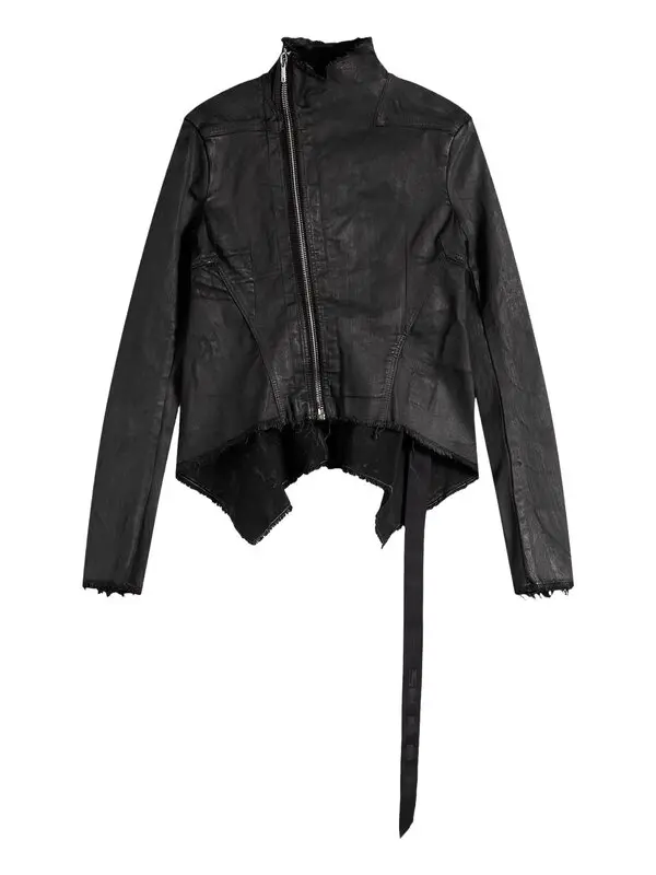 Rick Owens Naska Gary Denim Jacket Wax - Black