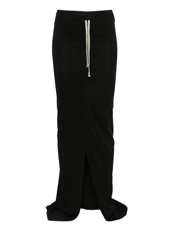 Rick Owens Soft Edfu Skirt - Black