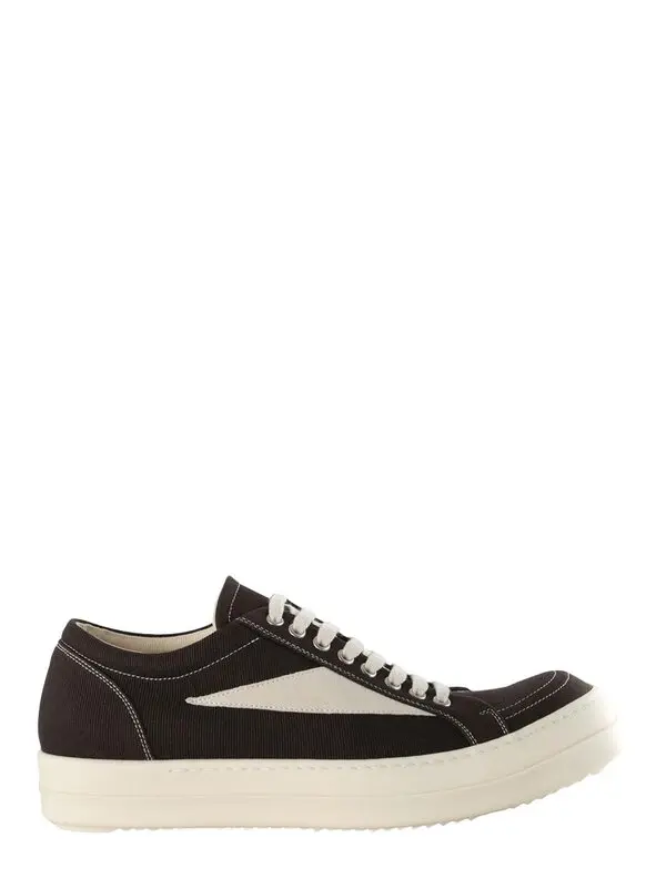 Rick Owens Vintage Sneaker 'dark Dust Milk - Black