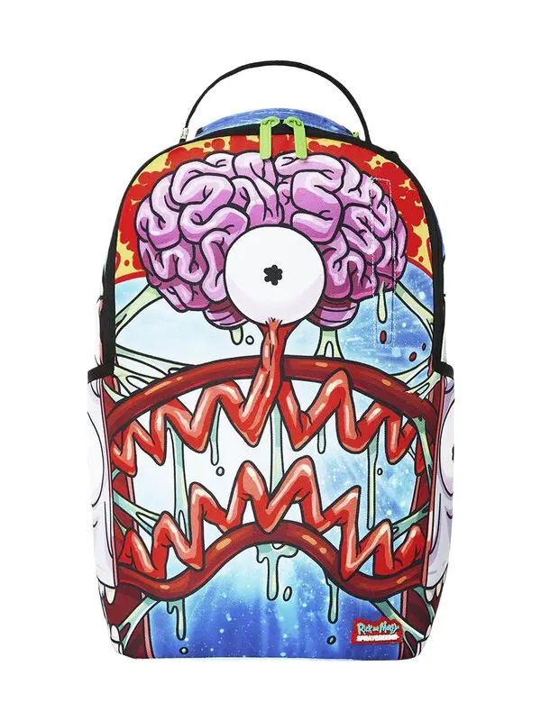 SPRAYGROUND Rick And Morty Split Rick Head Guts Backpack - Multicolor