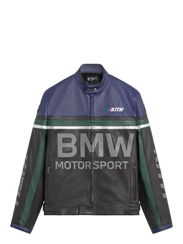 Kith For Bmw Braun Moto Jacket - Black