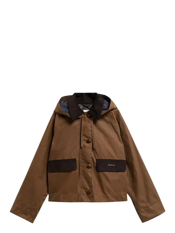 Barbour Adina Wax Jacket /shadow Classic - Tan
