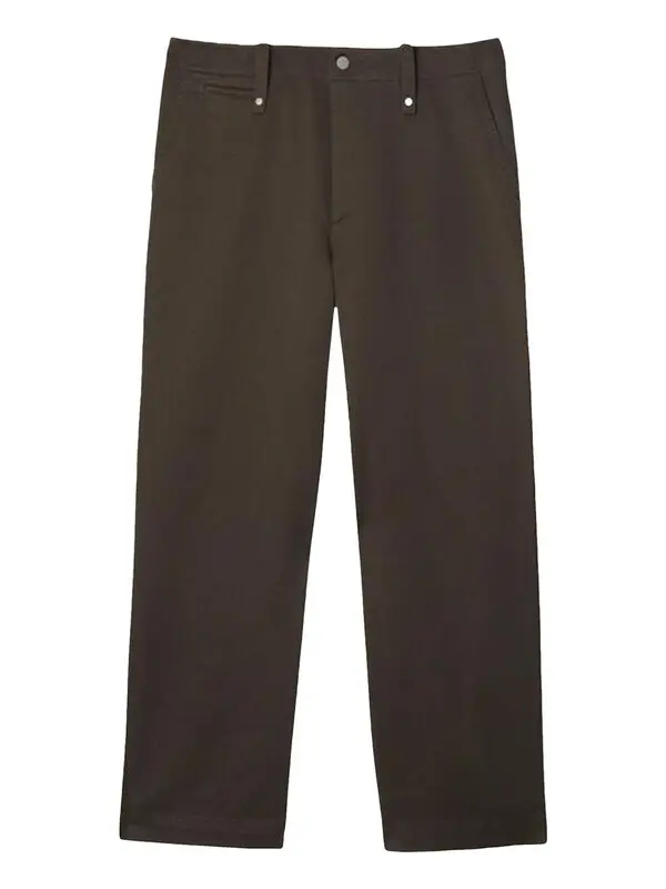 Burberry Loose Fit Casual Pants - Brown