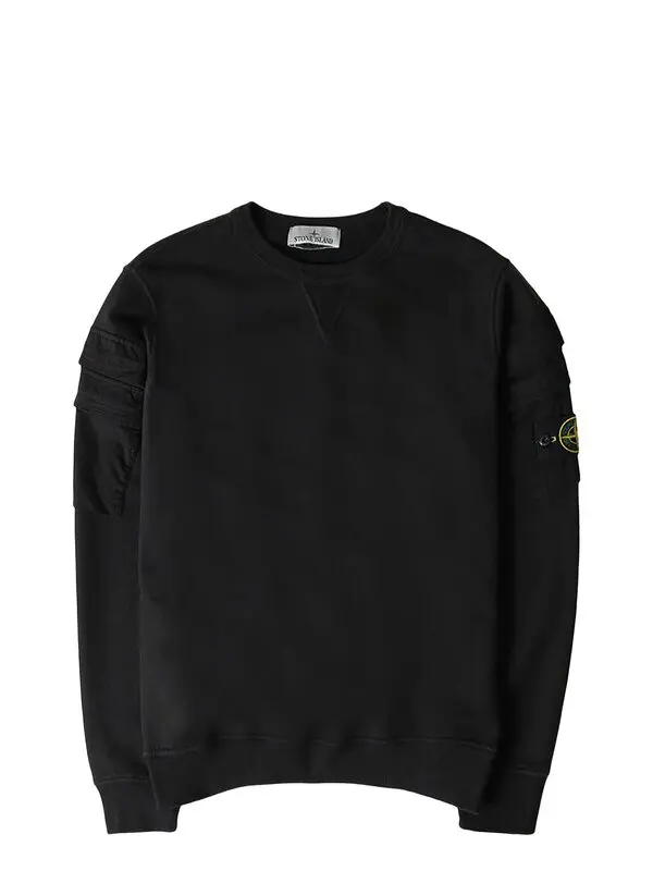 Stone Island Double-sleeve Pocket Sweatshirt 'navy - Blue