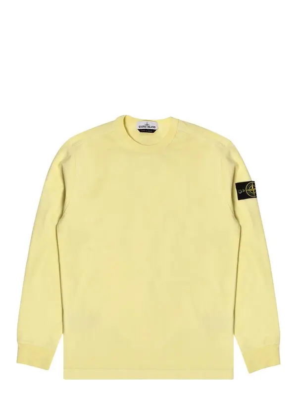 Stone Island Heavy Jersey Crewneck - Yellow