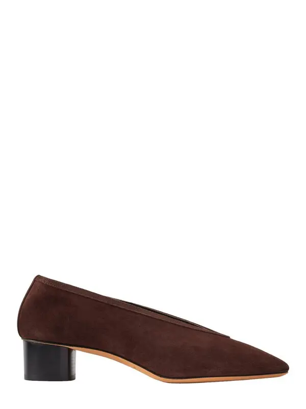 Le Monde Beryl Luna Suede Pumps - Brown