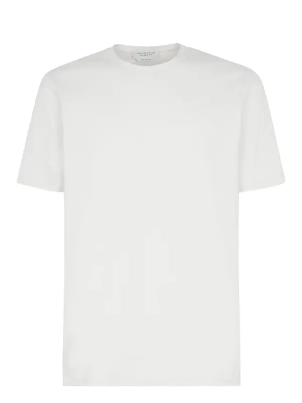 Gabriela Hearst Bandeira T-shirt In Recycled Cotton - White