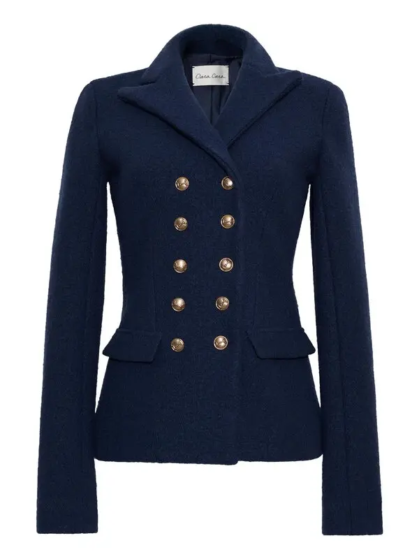 Cara Cara Andreas Wool Blazer - Navy