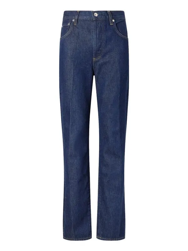 Citizens Of Humanity 90's French High-waisted Straight-leg Jeans - Blue