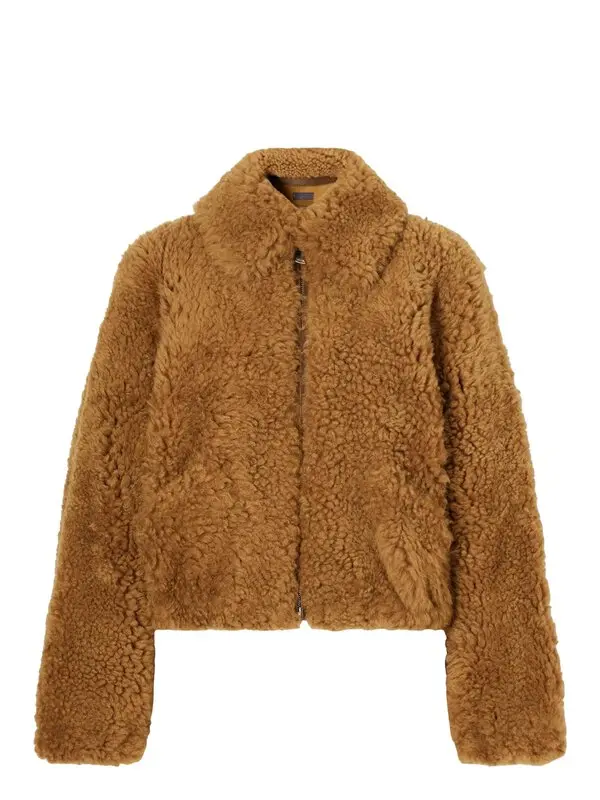 Stouls Sidi Shearling Jacket - Brown