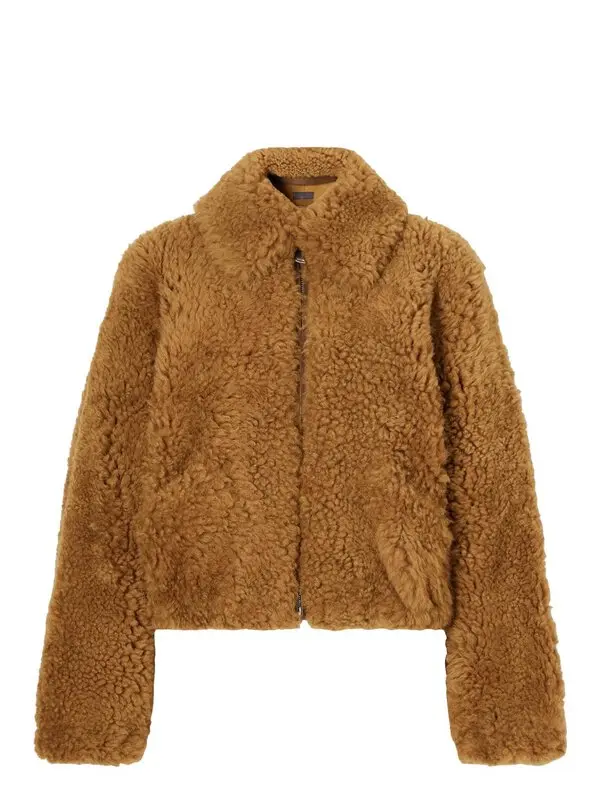 Stouls Sidi Shearling Jacket - Brown