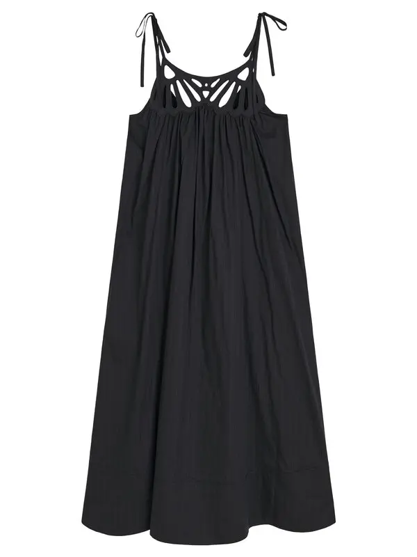 BY MALENE BIRGER Malou Silk Maxi Dress - Black