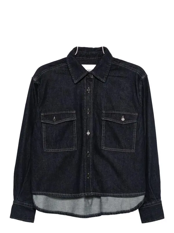 Closed Boxy Fit Denim Shirt - Blue