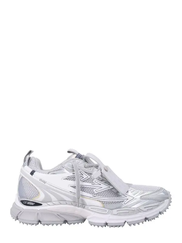 Off-White Graphic Panel Low-top Sneakers - Grey/silver