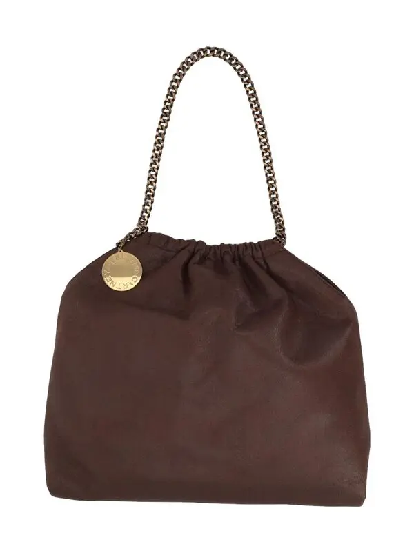 Stella McCartney Structured Shoulder Bag - Bordeaux