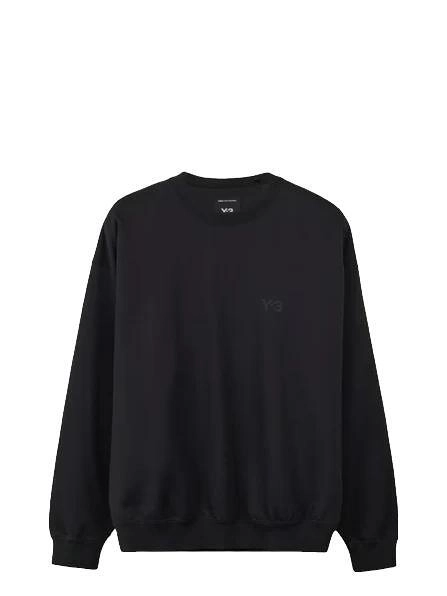 Y3 Casual Cotton Sweatshirt - Black