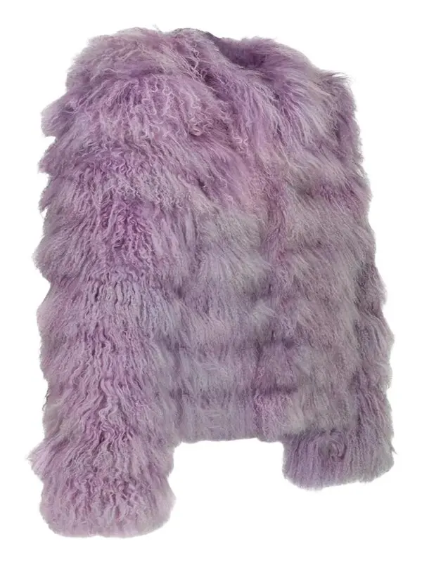 DANCASSAB Aspen Fur Jacket - Purple