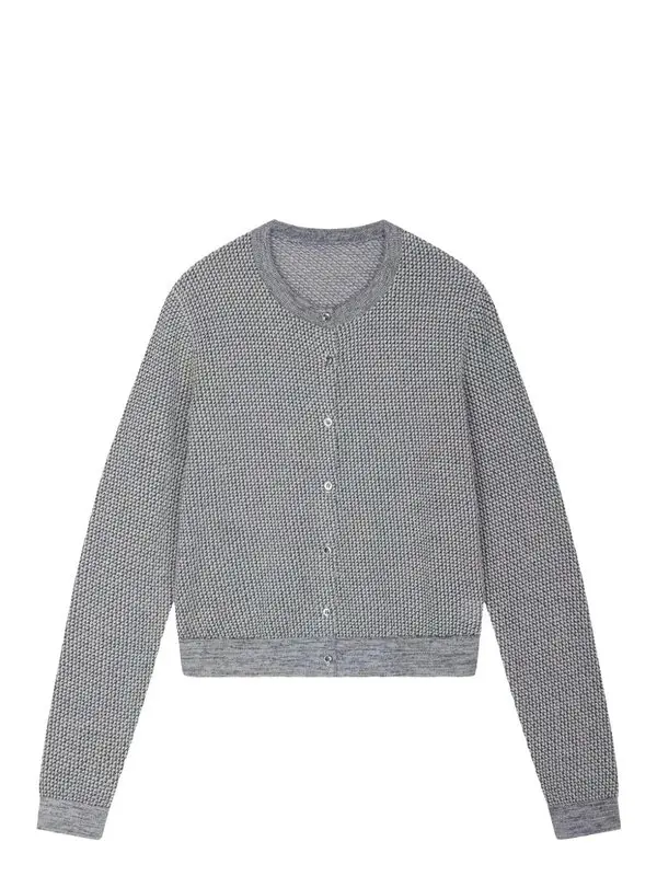 JNBY Geometric-pattern Cardigan - Grey