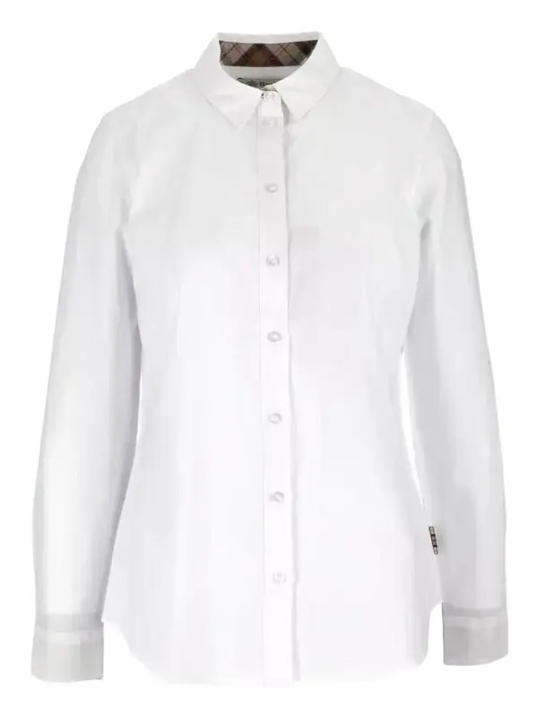 Barbour Derwent Long-sleeve Shirt - White