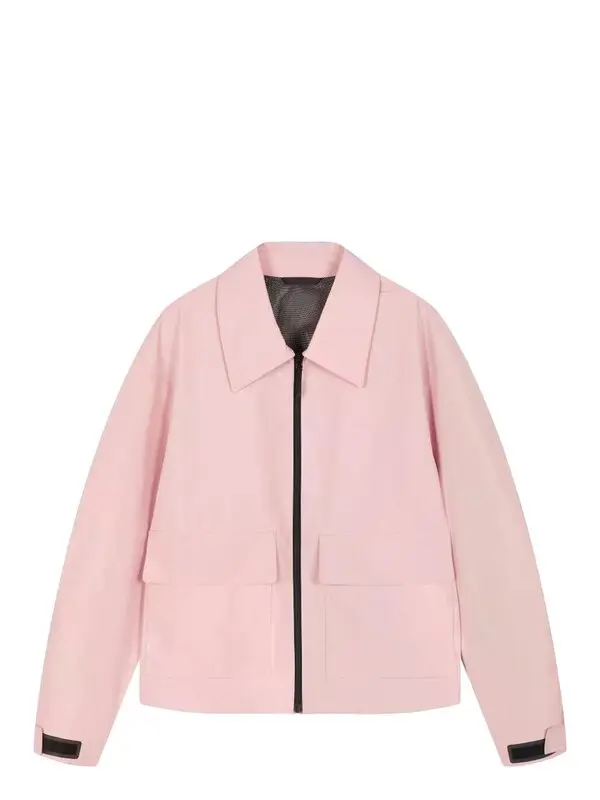 CROQUIS Relaxed-fit Zip-up Jacket - Pink