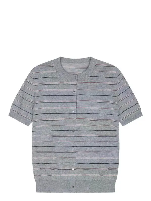 JNBY Striped Cardigan - Grey