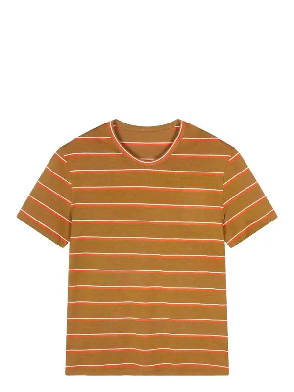 JNBY Striped Crewneck T-shirt - Green