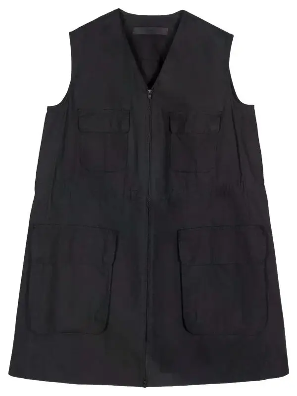 JNBY Cargo-pocket A-line Mini Dress - Black