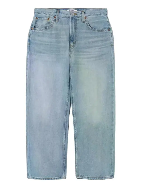 RE/DONE Ollie Straight-leg Jeans - Blue