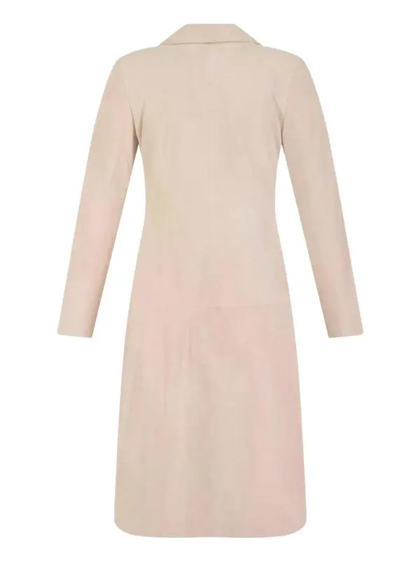 DANCASSAB Grisi Single-breasted Coat - Neutrals