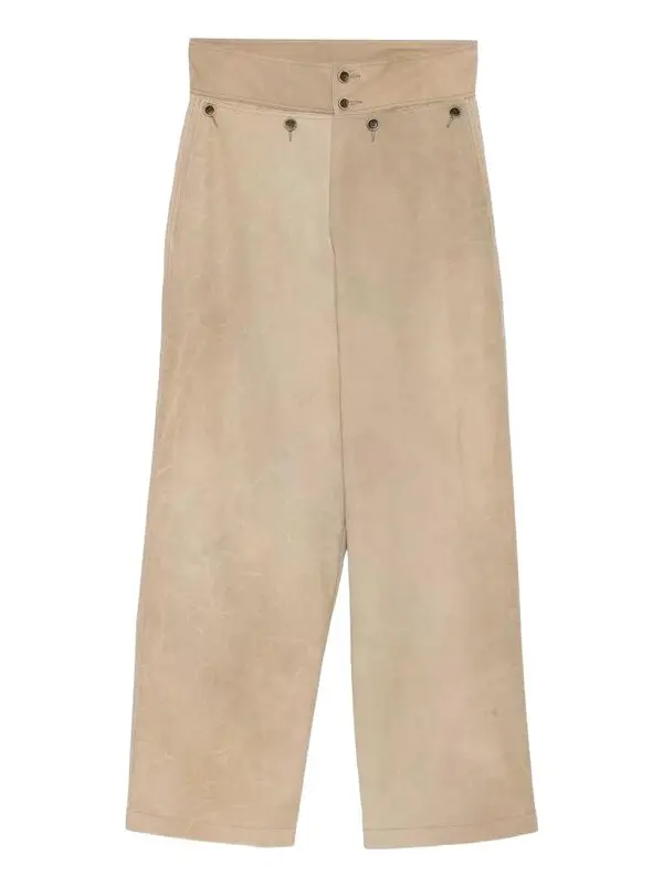 UMA WANG Paulo Trousers - Brown