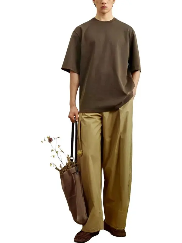 CROQUIS Graphic-print T-shirt - Brown