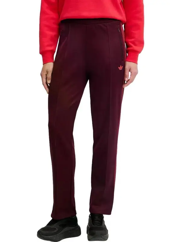 Adidas Stripe Track Pants - Red