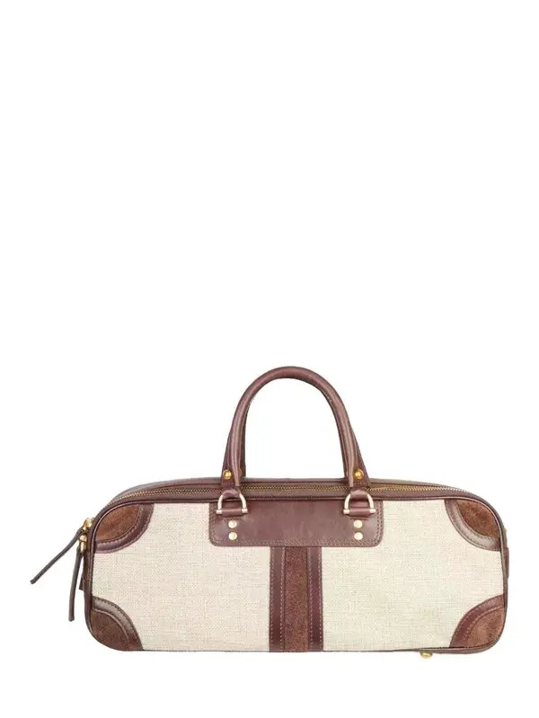 JNBY Panelled Leather Tote Bag - Neutrals